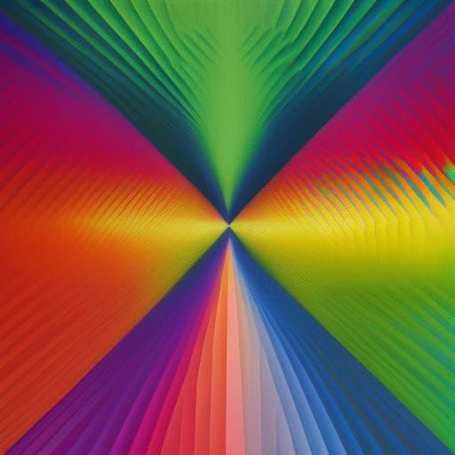 Optical Illusions created out of alternating complementary and ...