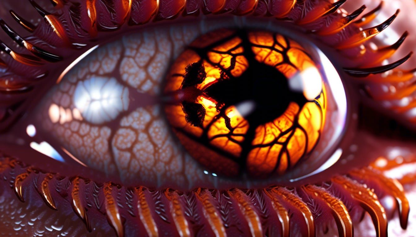 Extra close insanely detailed Creepy, Ultrafine detailed, close ...