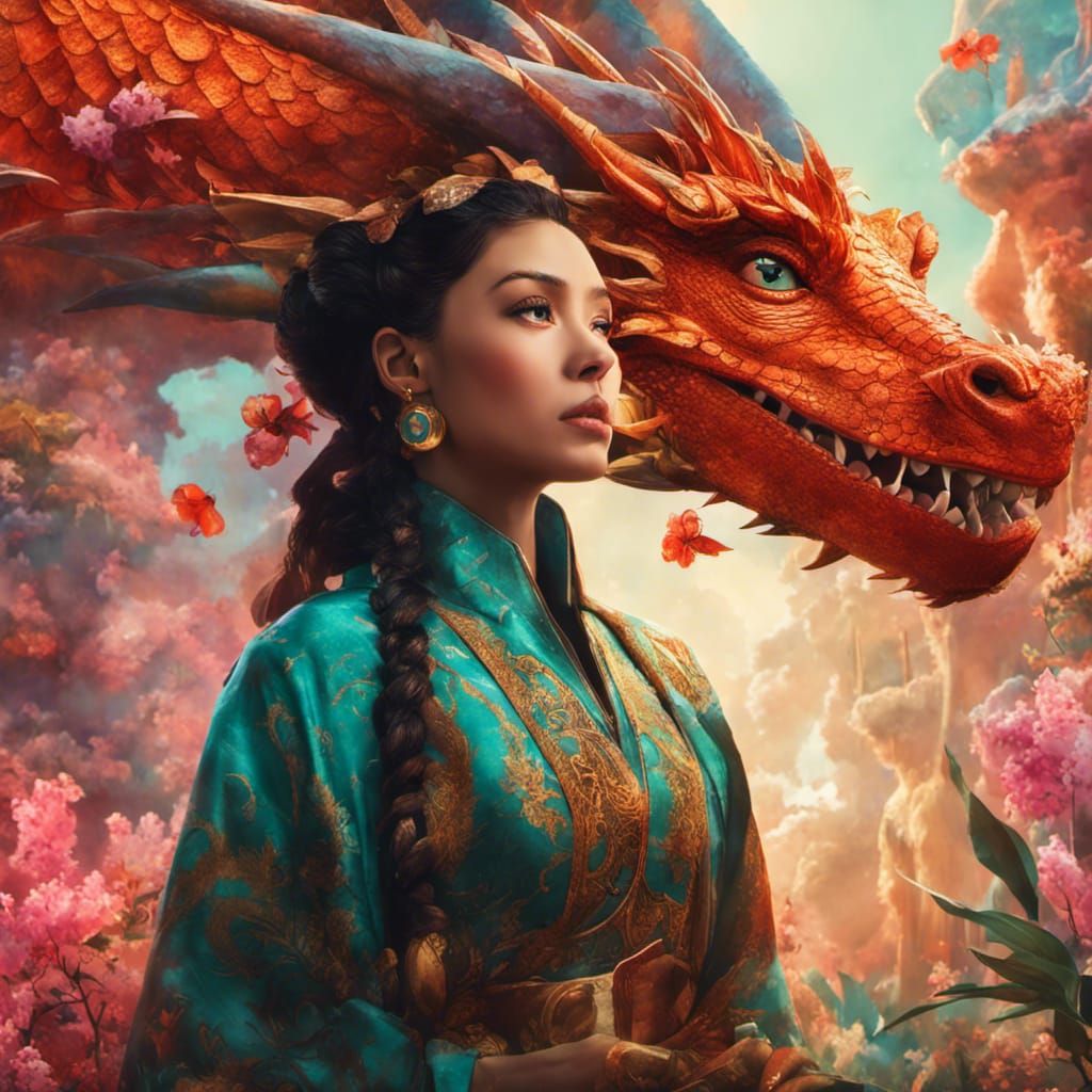 Raya and the Last Dragon - AI Generated Artwork - NightCafe Creator