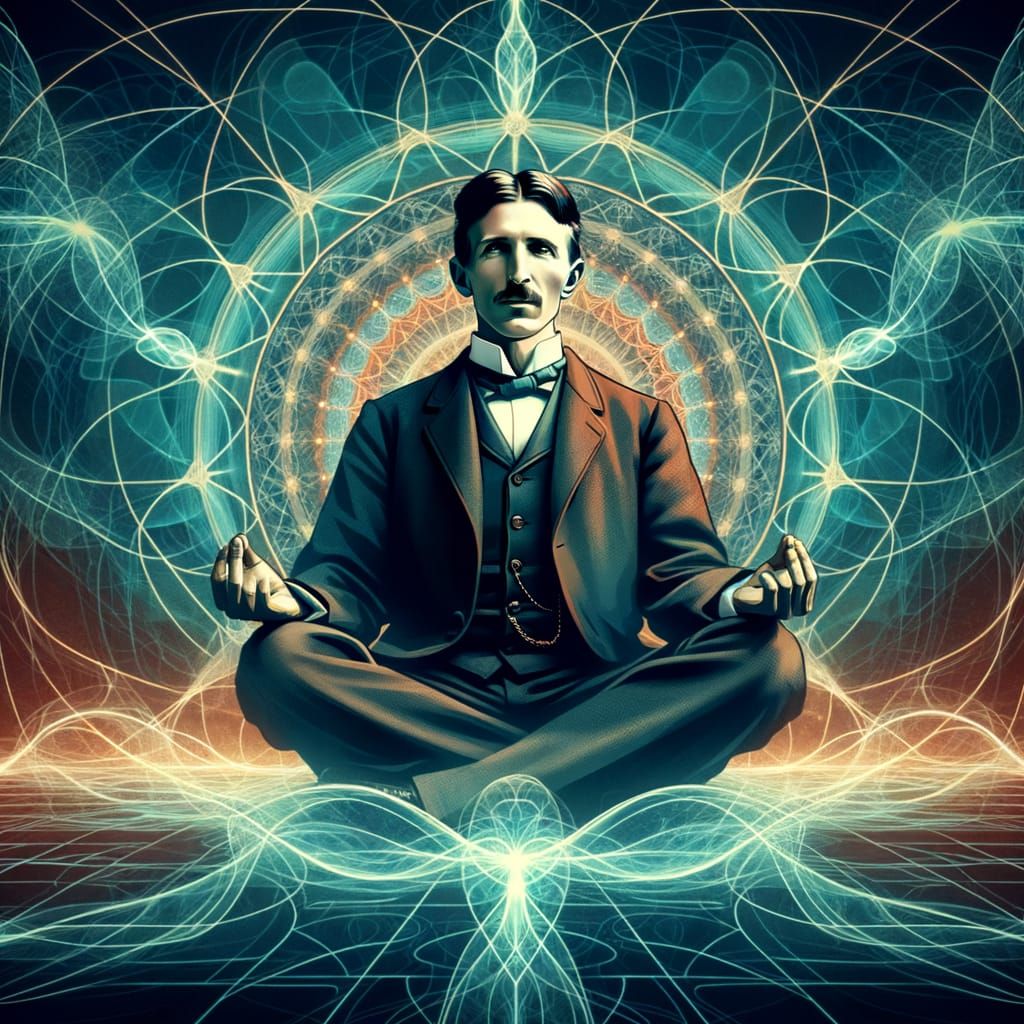 Nikola Tesla - AI Generated Artwork - NightCafe Creator