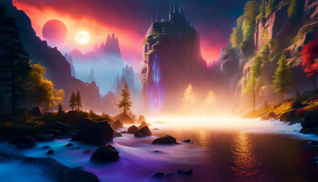 Fantasy Nature - Magical Landscape - AI Generated Artwork - NightCafe ...