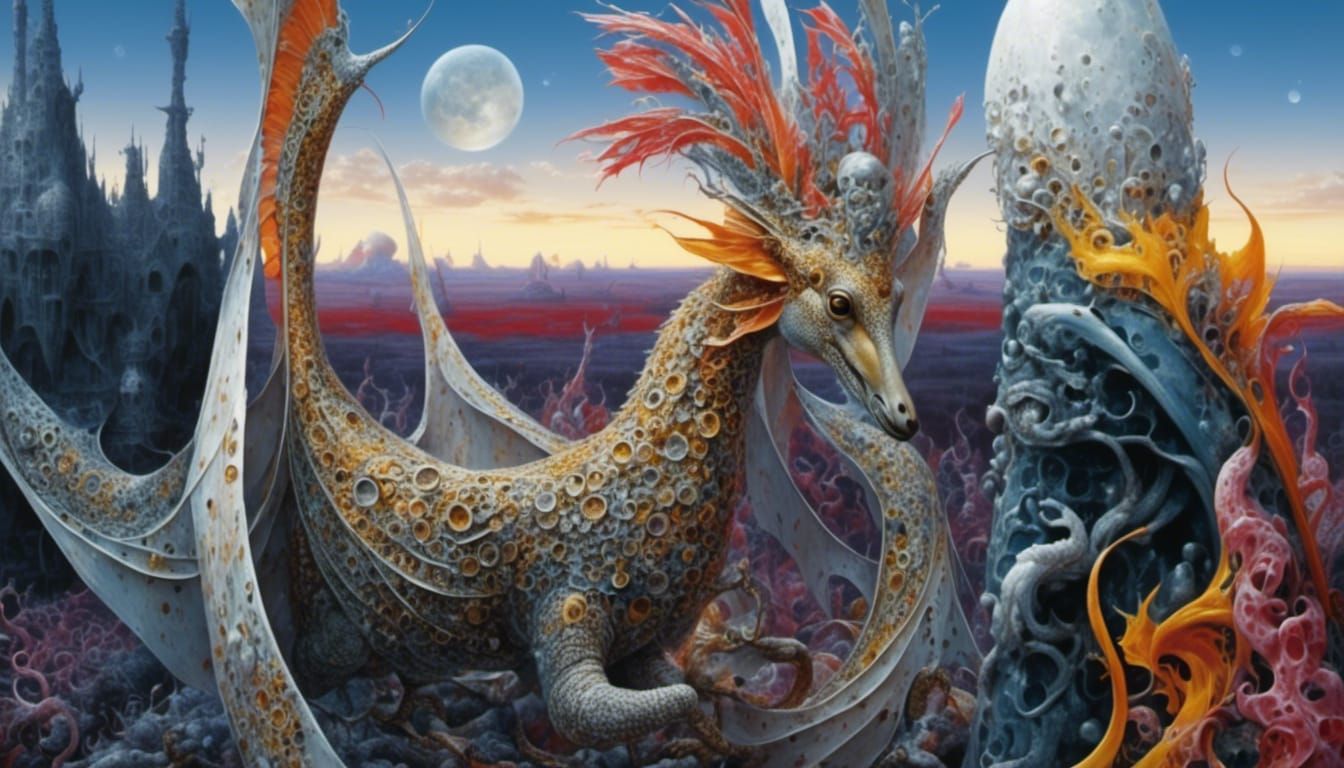 THE ORIGINAL GOLDEN CRYPTID BASILISK - AI Generated Artwork - NightCafe Creator