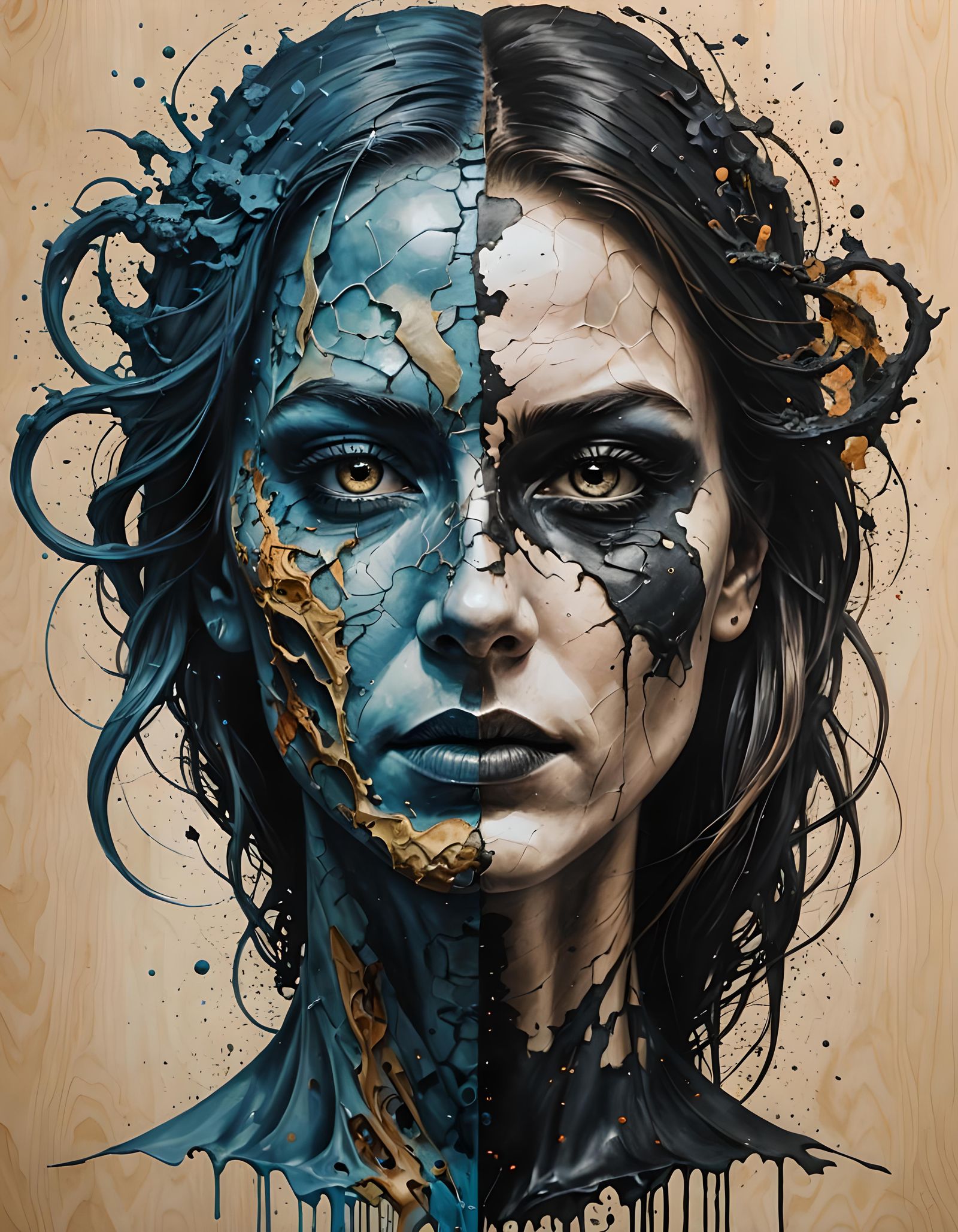 duality - AI Generated Artwork - NightCafe Creator