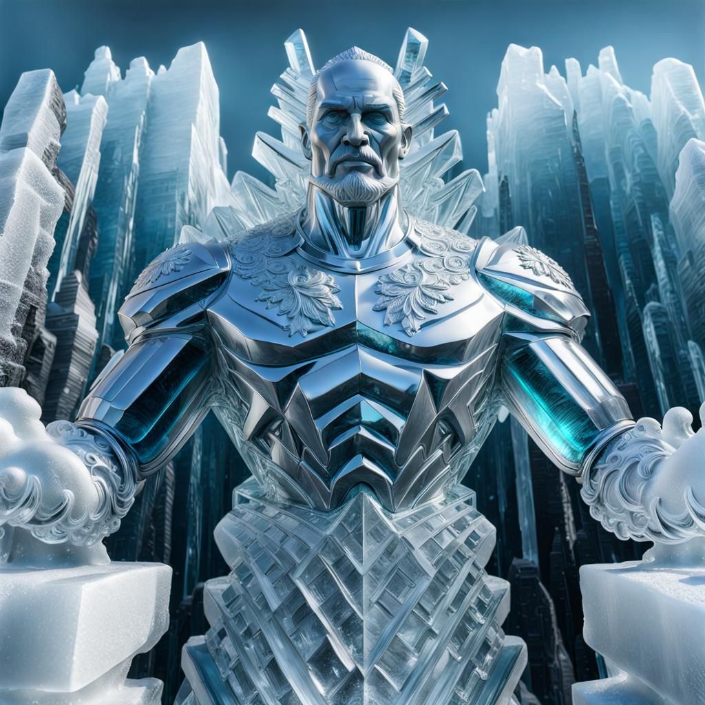 The Ice Man Cometh - AI Generated Artwork - NightCafe Creator