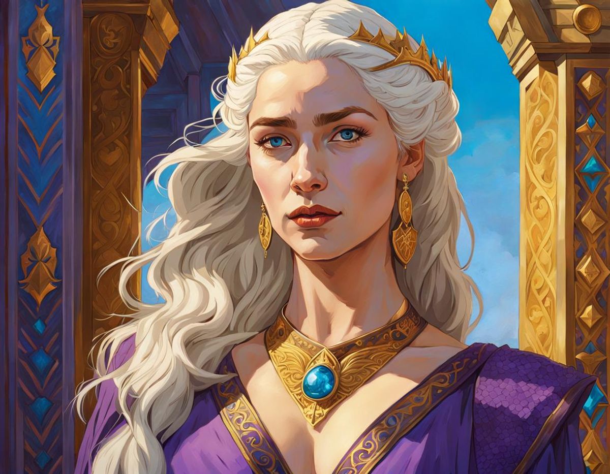 Danaerys - Discarded Attempt - AI Generated Artwork - NightCafe Creator