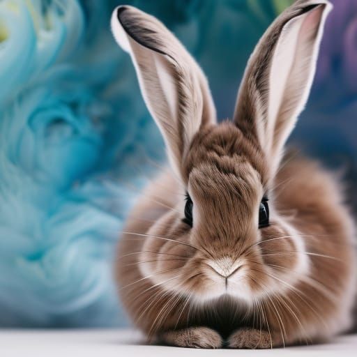 Sweet Little Rabbit - AI Generated Artwork - NightCafe Creator