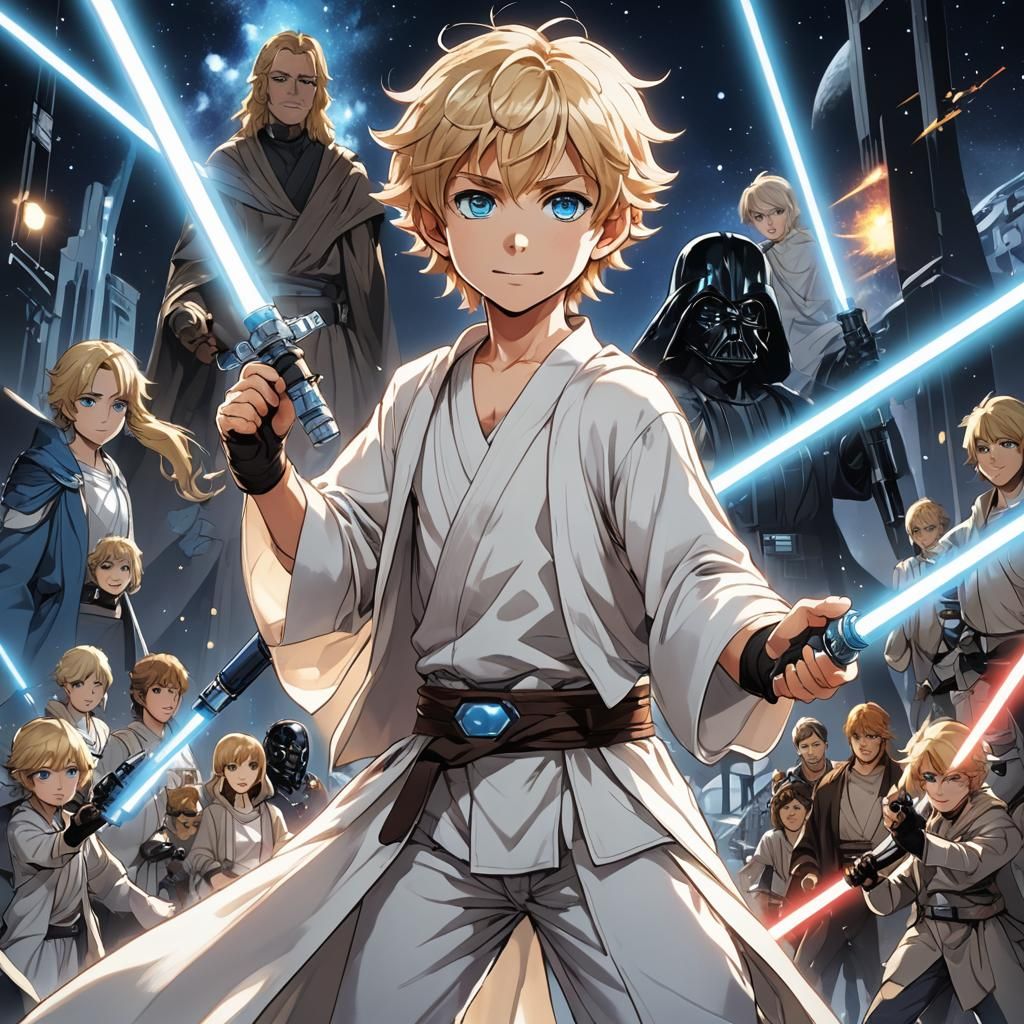 A Young Skywalker - AI Generated Artwork - NightCafe Creator