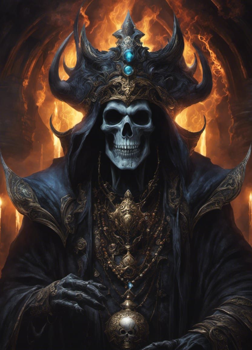 Lich Lord - AI Generated Artwork - NightCafe Creator