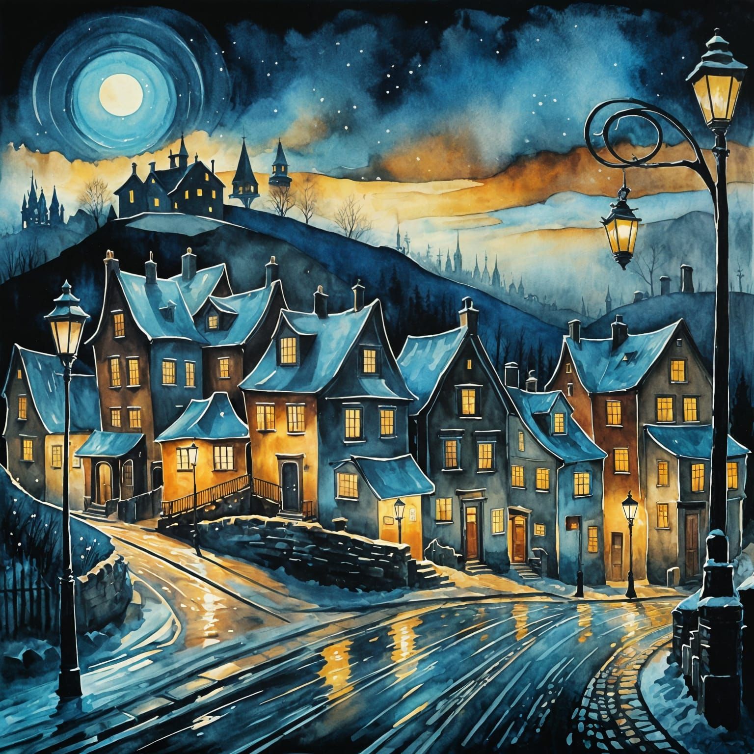 Old crooked houses - Old crooked houses