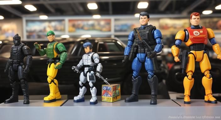 Life-size Action Figures on Vacation - AI Generated Artwork - NightCafe ...