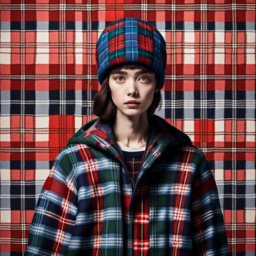 plaid pattern - AI Generated Artwork - NightCafe Creator