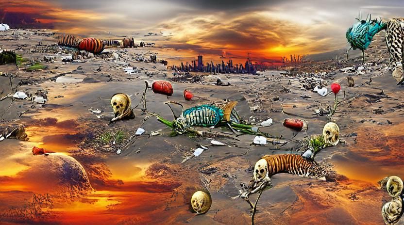 Anthropocene extinction 15 - the end of life as we know it - AI ...