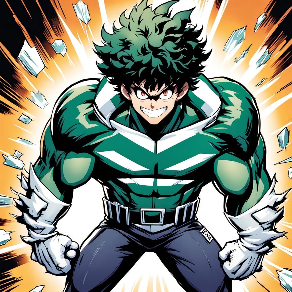 Dark Deku - AI Generated Artwork - NightCafe Creator