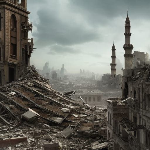 gaza - AI Generated Artwork - NightCafe Creator