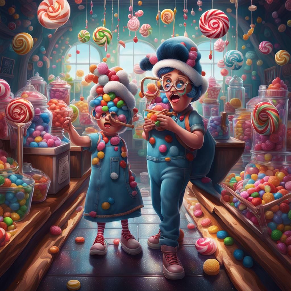 Candy art - AI Generated Artwork - NightCafe Creator