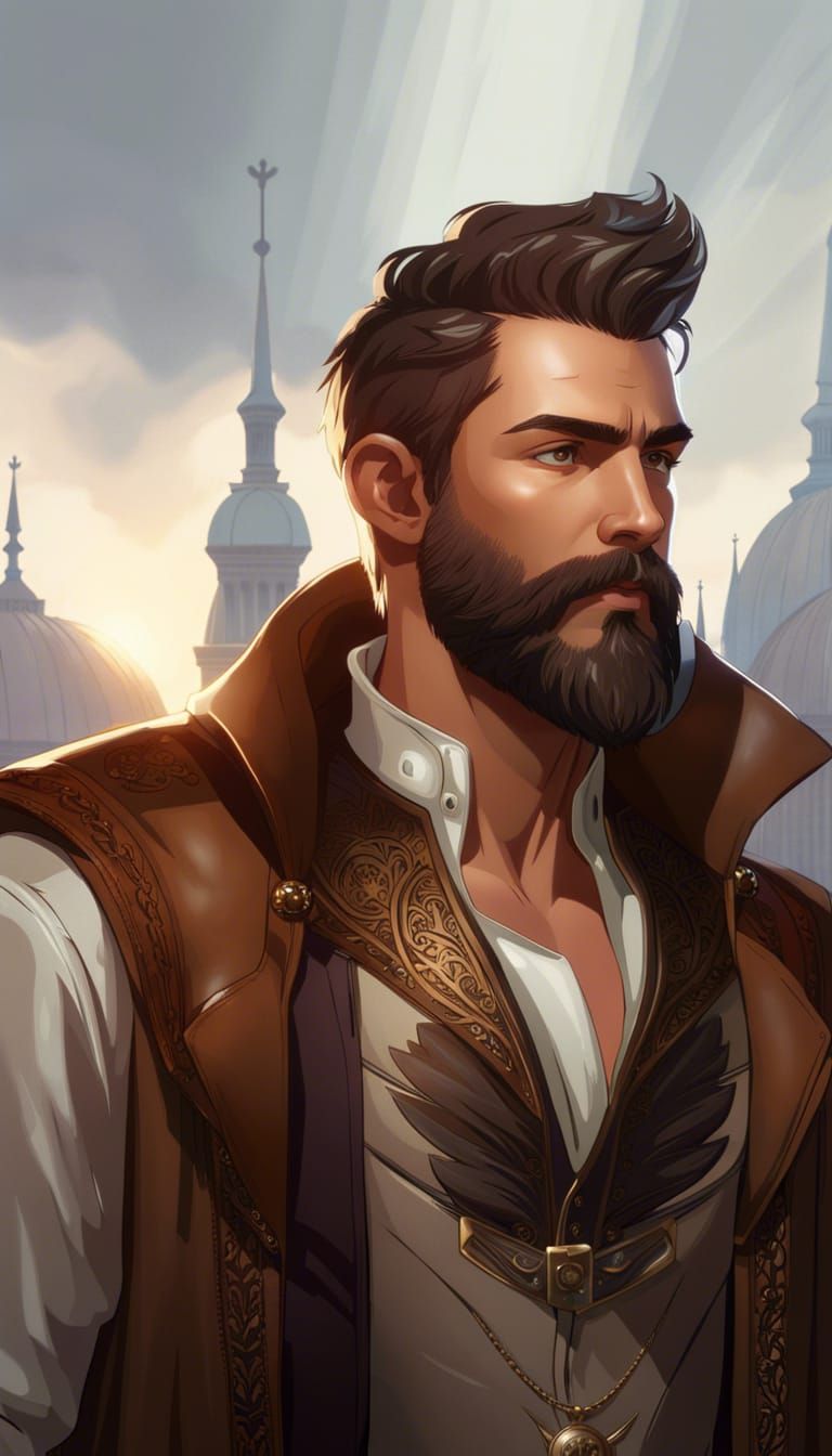 Handsome Rogue - AI Generated Artwork - NightCafe Creator
