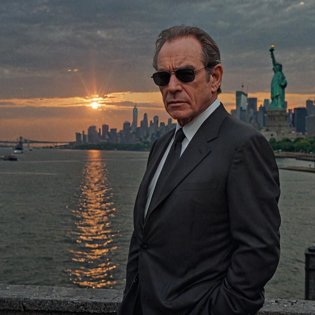 Agent Kay from Men in Black - AI Generated Artwork - NightCafe Creator