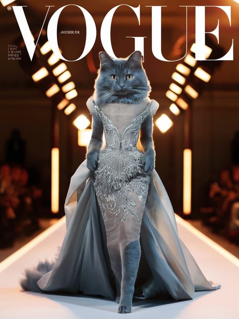Vogue Catwalk - AI Generated Artwork - NightCafe Creator