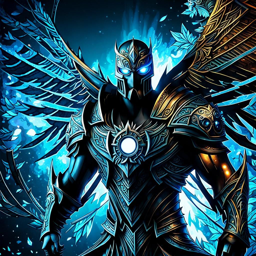 Mech Rune Fairy - AI Generated Artwork - NightCafe Creator