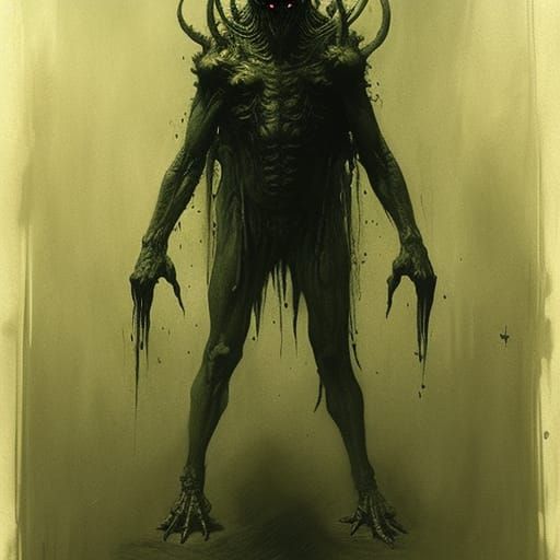 Nightmare Creature - AI Generated Artwork - NightCafe Creator