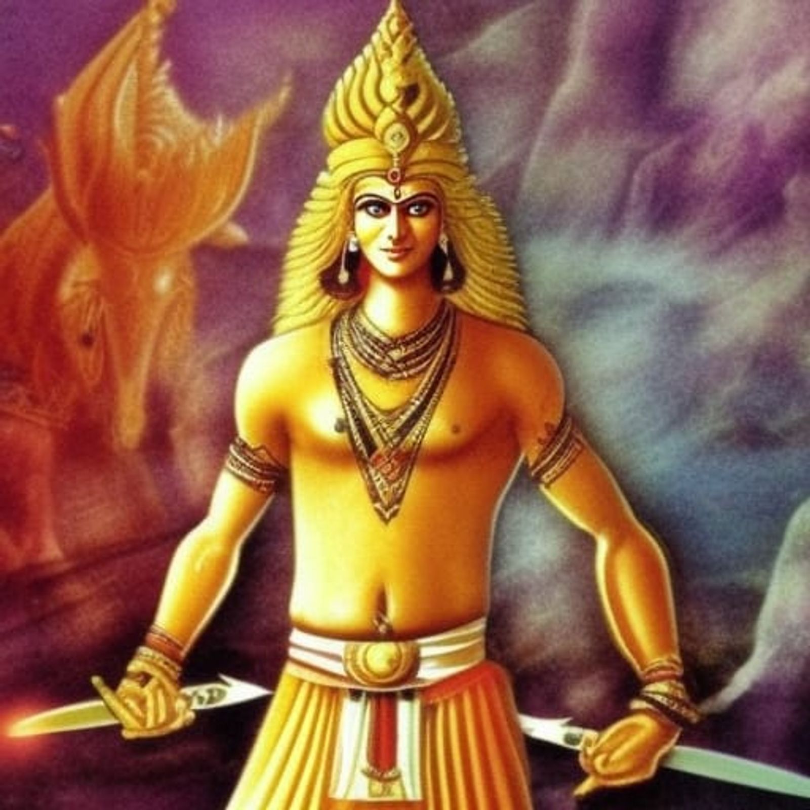greatest warriors Karna in mahabharata - AI Generated Artwork ...
