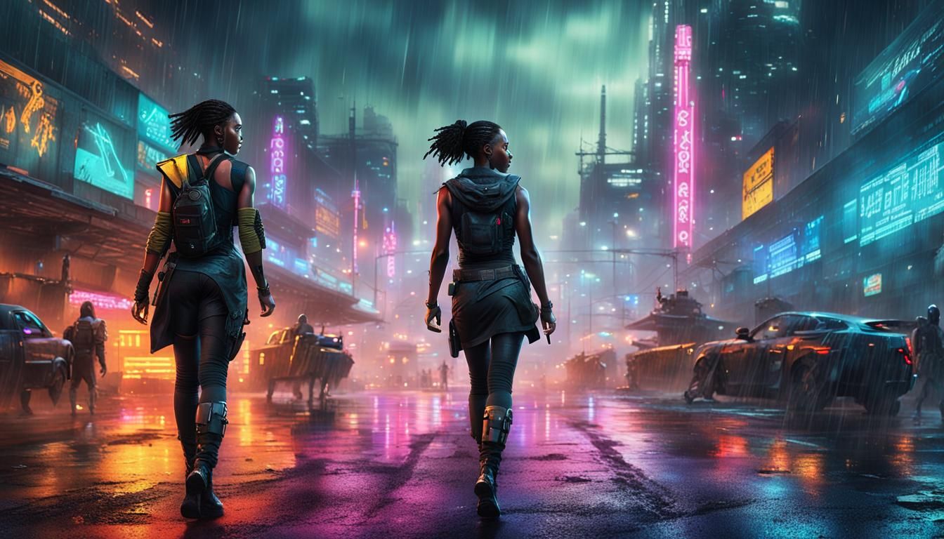 The walk - AI Generated Artwork - NightCafe Creator