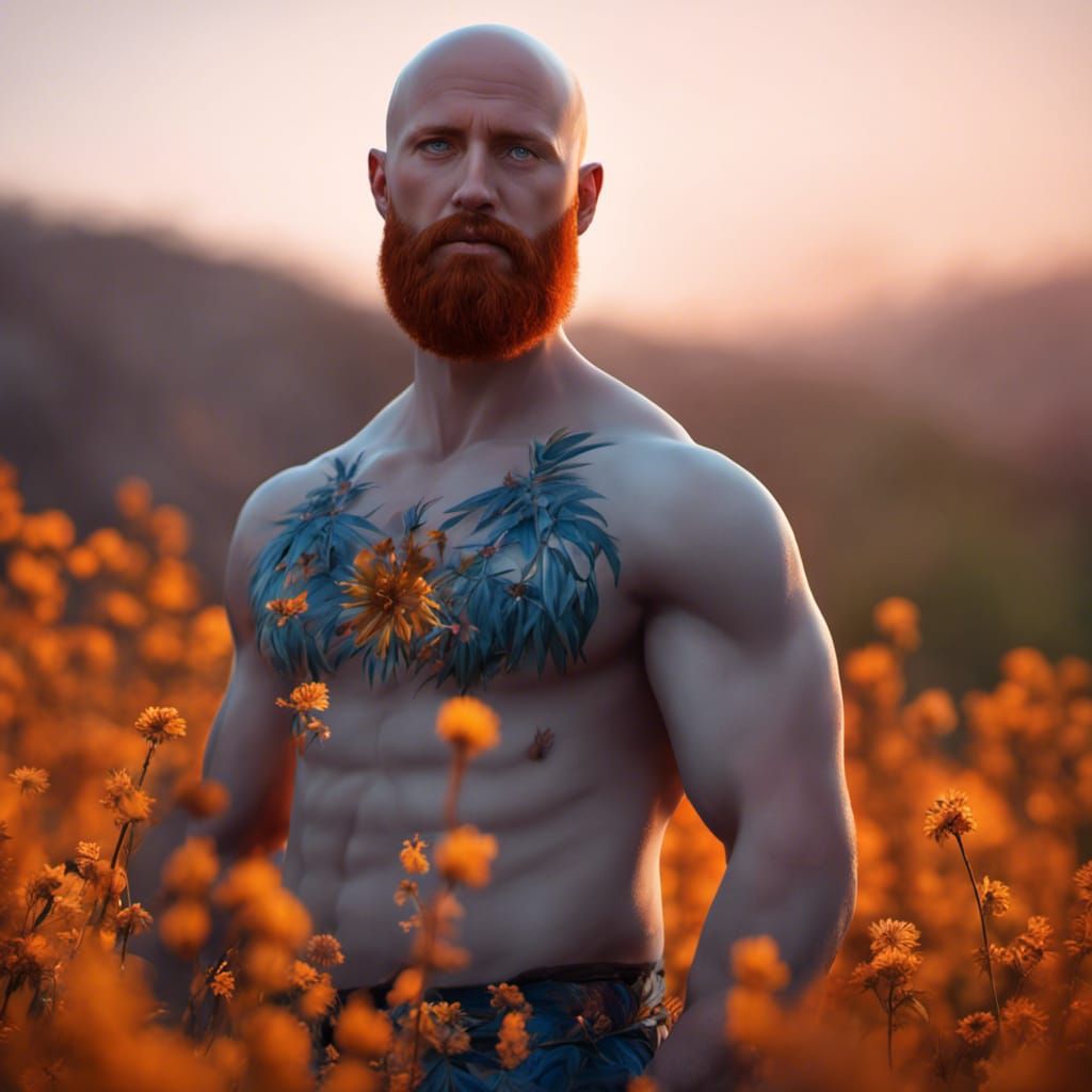 The beauty of a man - AI Generated Artwork - NightCafe Creator