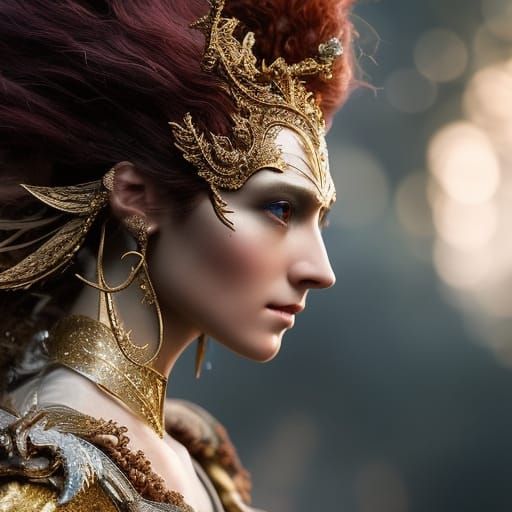 HANDSOME muscular coppery curly haired clean-shaven, young handsome ...