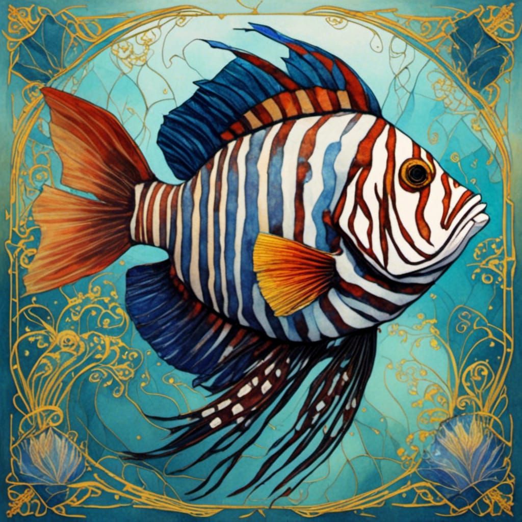 Lionfish - AI Generated Artwork - NightCafe Creator