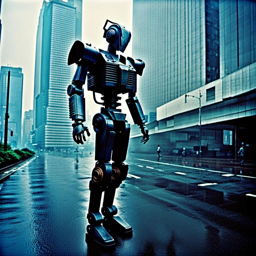 Retrobot - AI Generated Artwork - NightCafe Creator