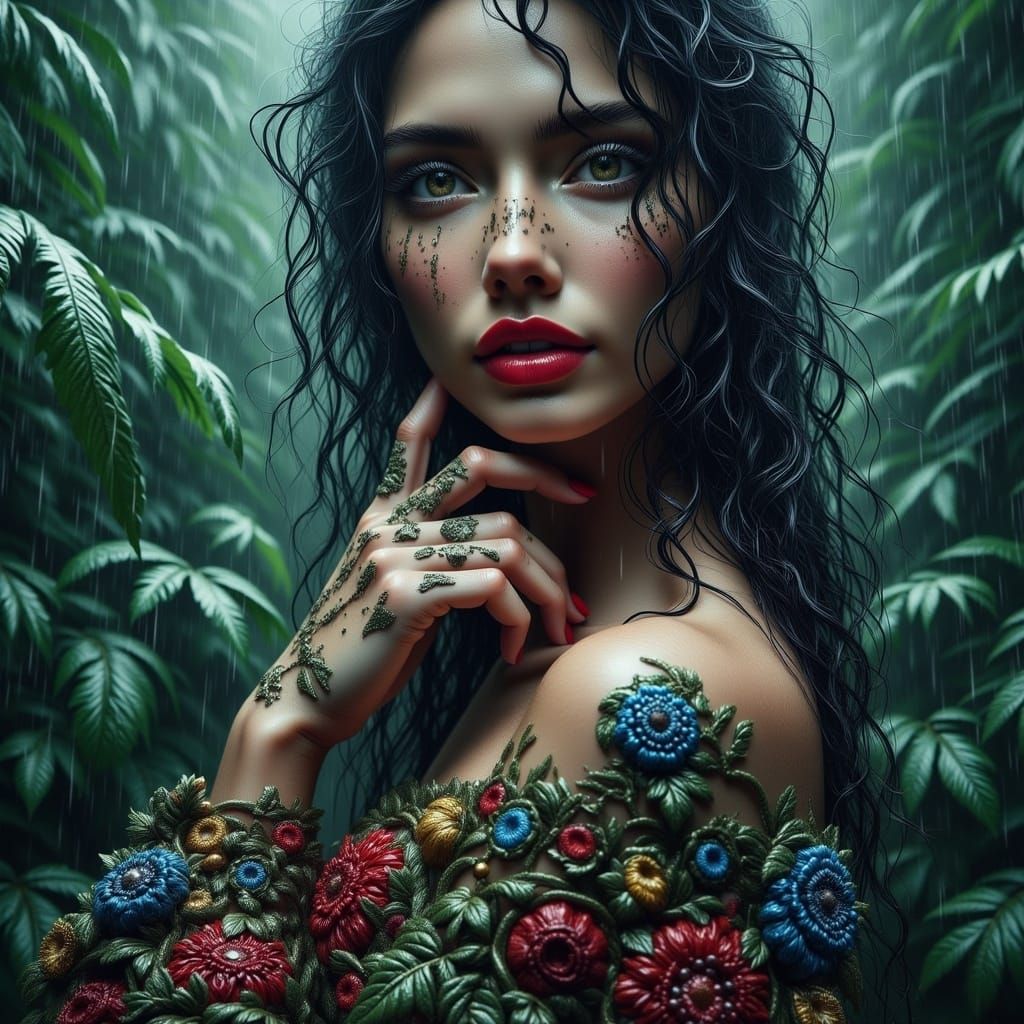 Meet Flora - Ethereal Beauty in a Stormy Landscape