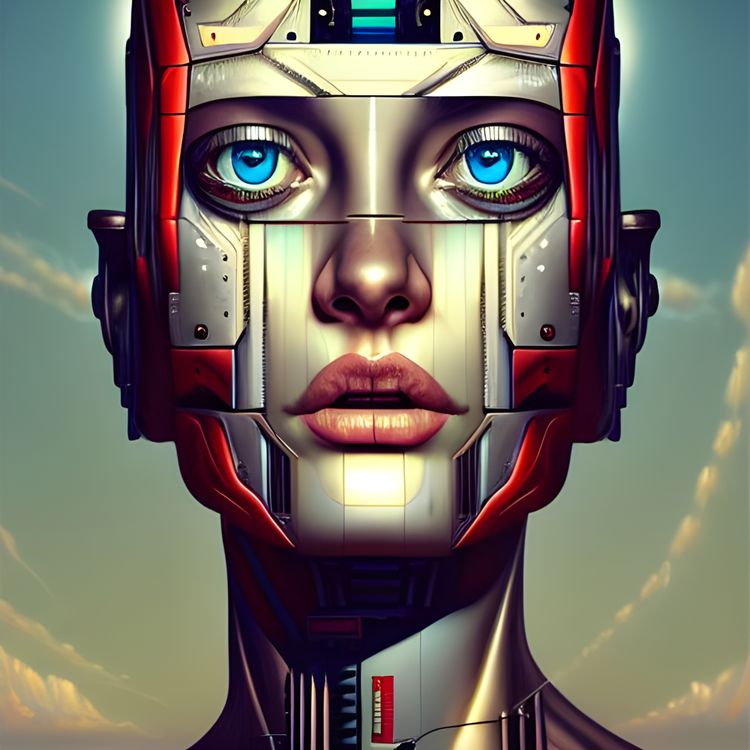 Expressive Robot - AI Generated Artwork - NightCafe Creator