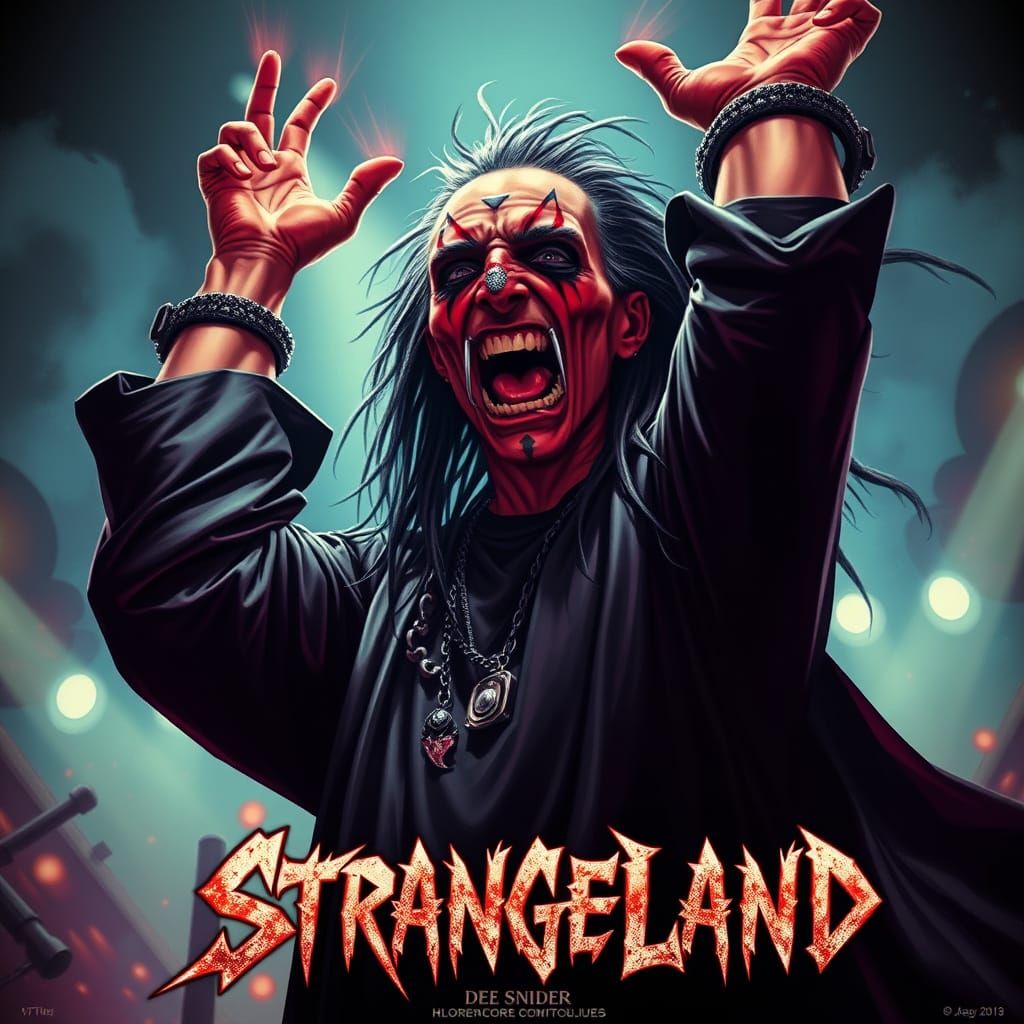 Metal Icon Possessed by Dark Energy in Horrorcore ... - AI Art