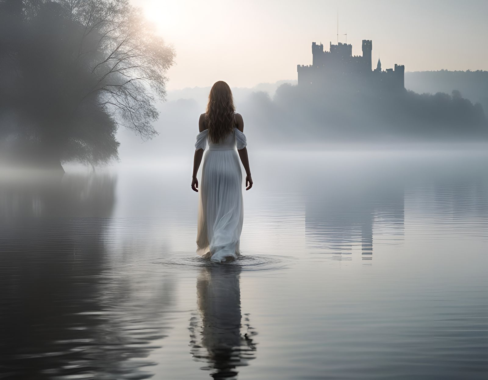 As the mist rolls in - AI Generated Artwork - NightCafe Creator