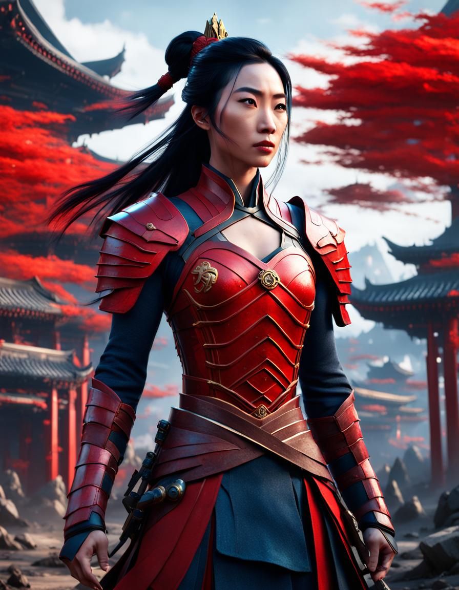 Mulan - AI Generated Artwork - NightCafe Creator
