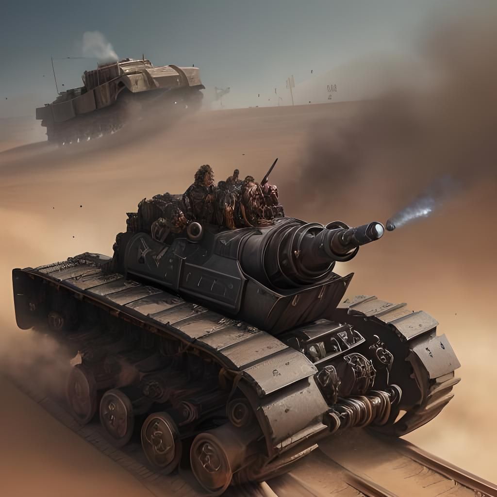 Mad Max Vehicle V - AI Generated Artwork - NightCafe Creator