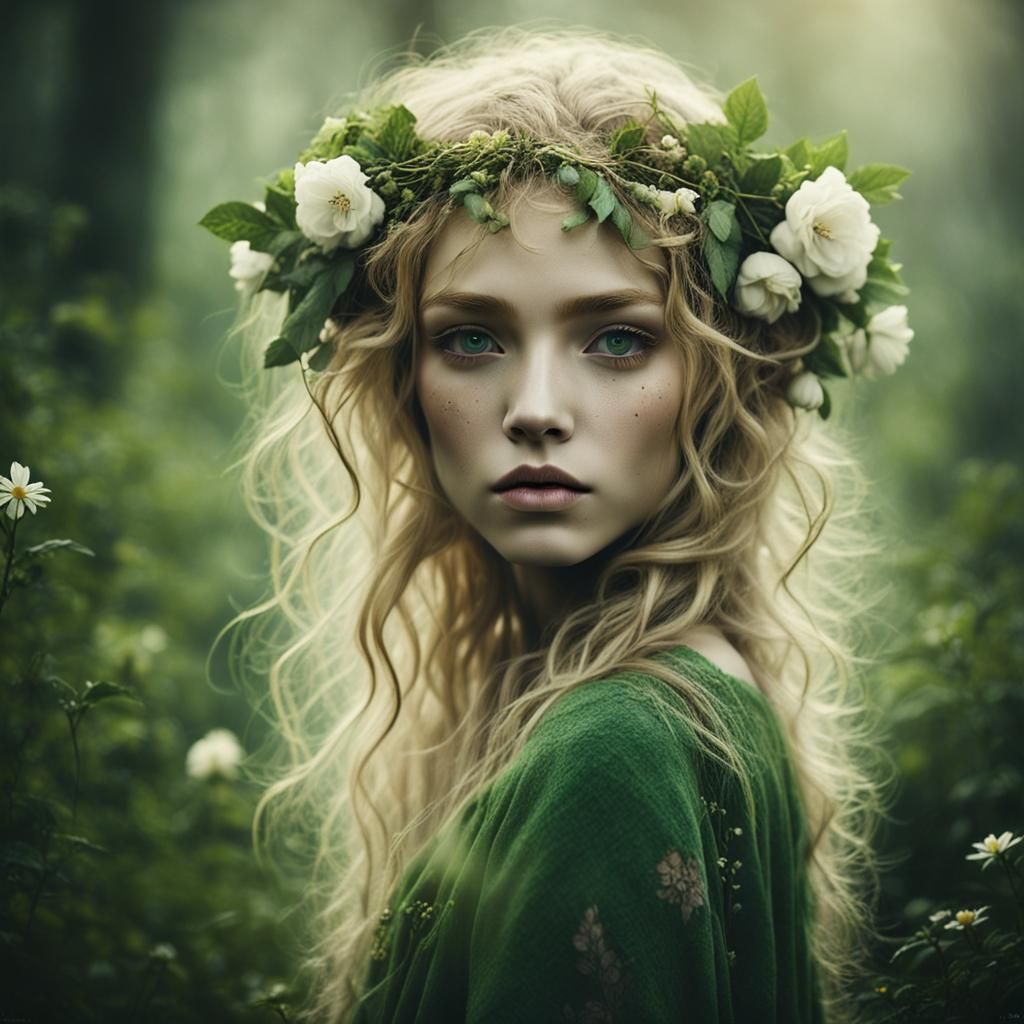 Nymph - AI Generated Artwork - NightCafe Creator