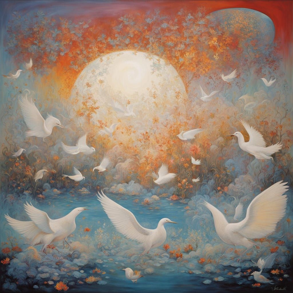 Ethereal Dreamscapes: Surreal Collage of Mythical ... - AI Art