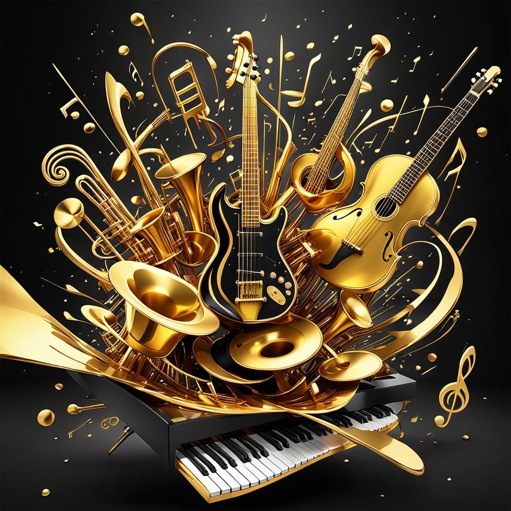 Musical Keys - AI Generated Artwork - NightCafe Creator