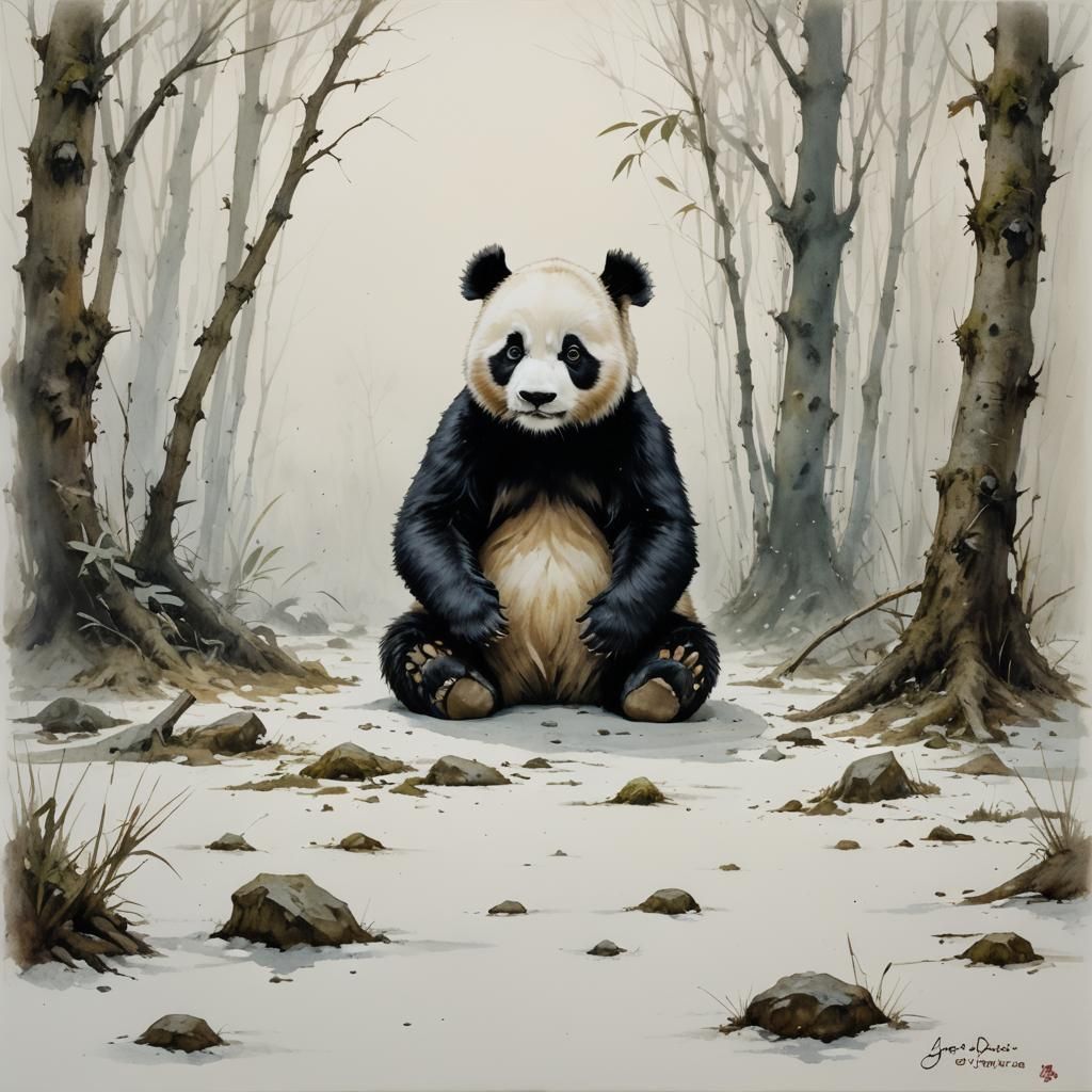 PANDA - AI Generated Artwork - NightCafe Creator
