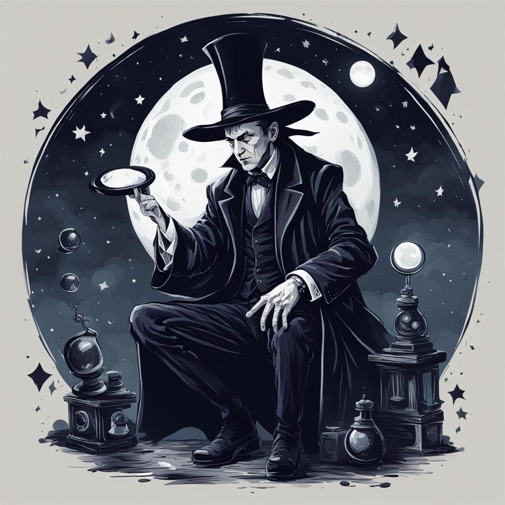 Magic. Madness. Moonlight. - AI Generated Artwork - NightCafe Creator