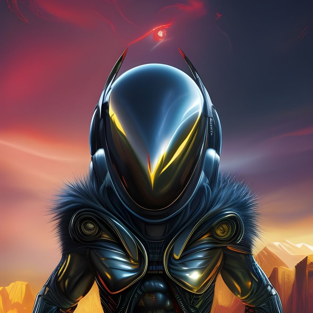 Fluffy alien - AI Generated Artwork - NightCafe Creator