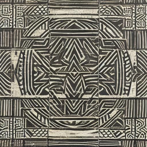 African inspired pattern - AI Generated Artwork - NightCafe Creator