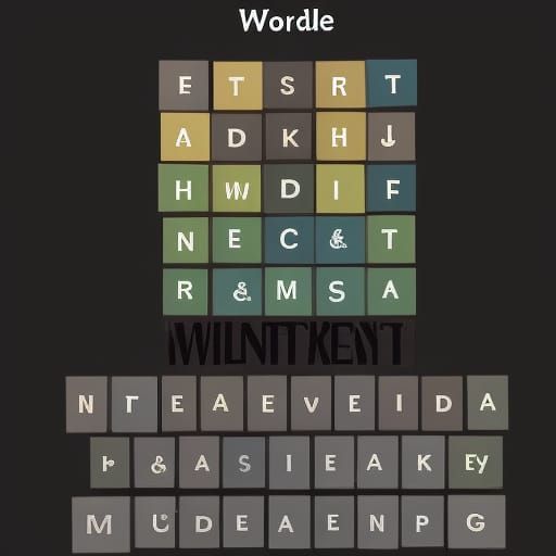 Wordle Malfunction - AI Generated Artwork - NightCafe Creator