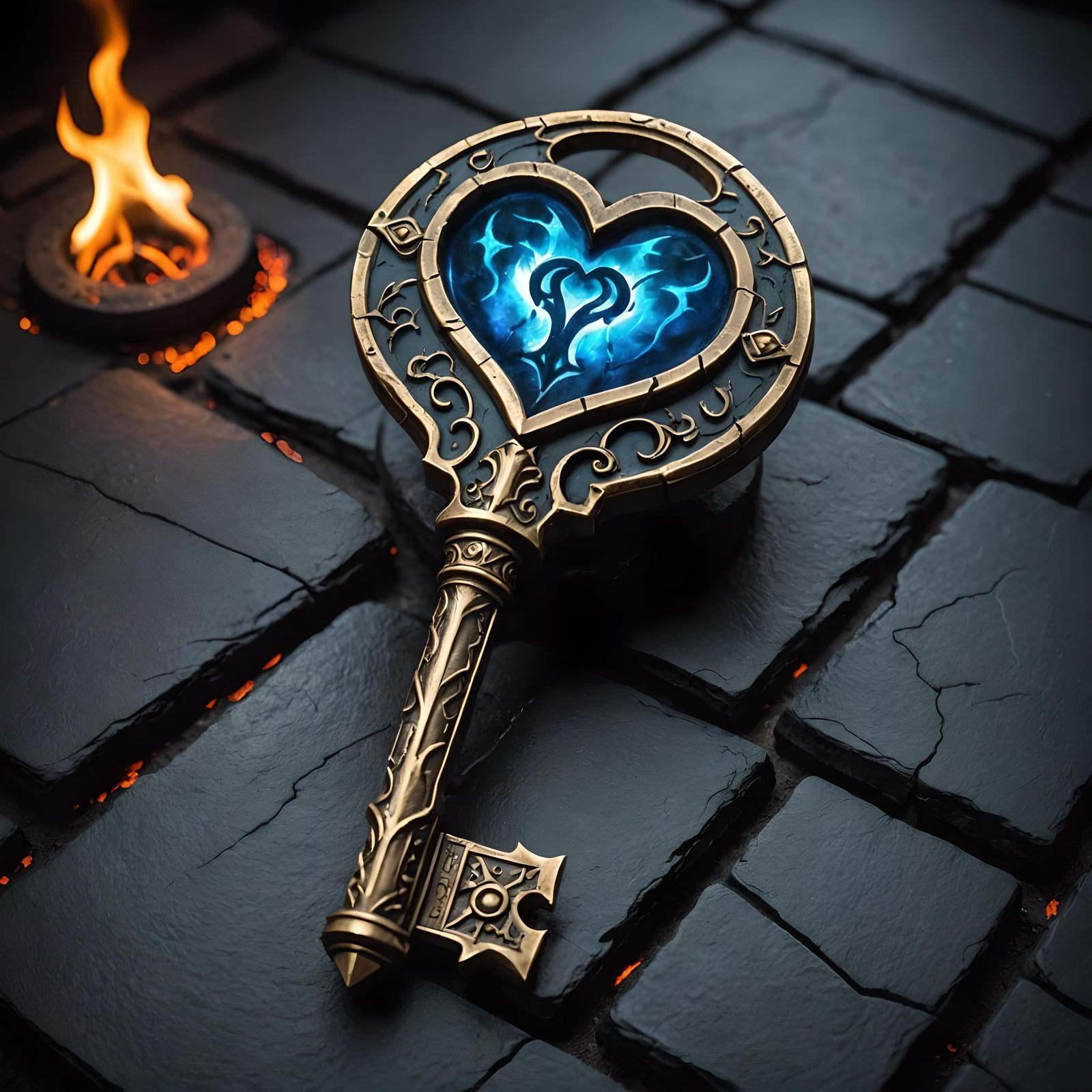 The gate key of Vontic pulses with magic and beckons its owner to find ...