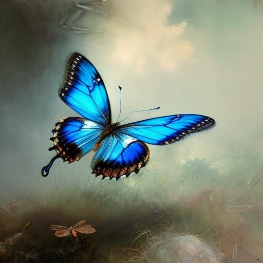 Flutterby 5 - AI Generated Artwork - NightCafe Creator