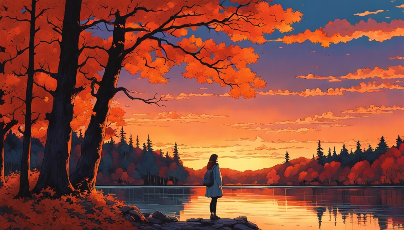 Autumn - AI Generated Artwork - NightCafe Creator