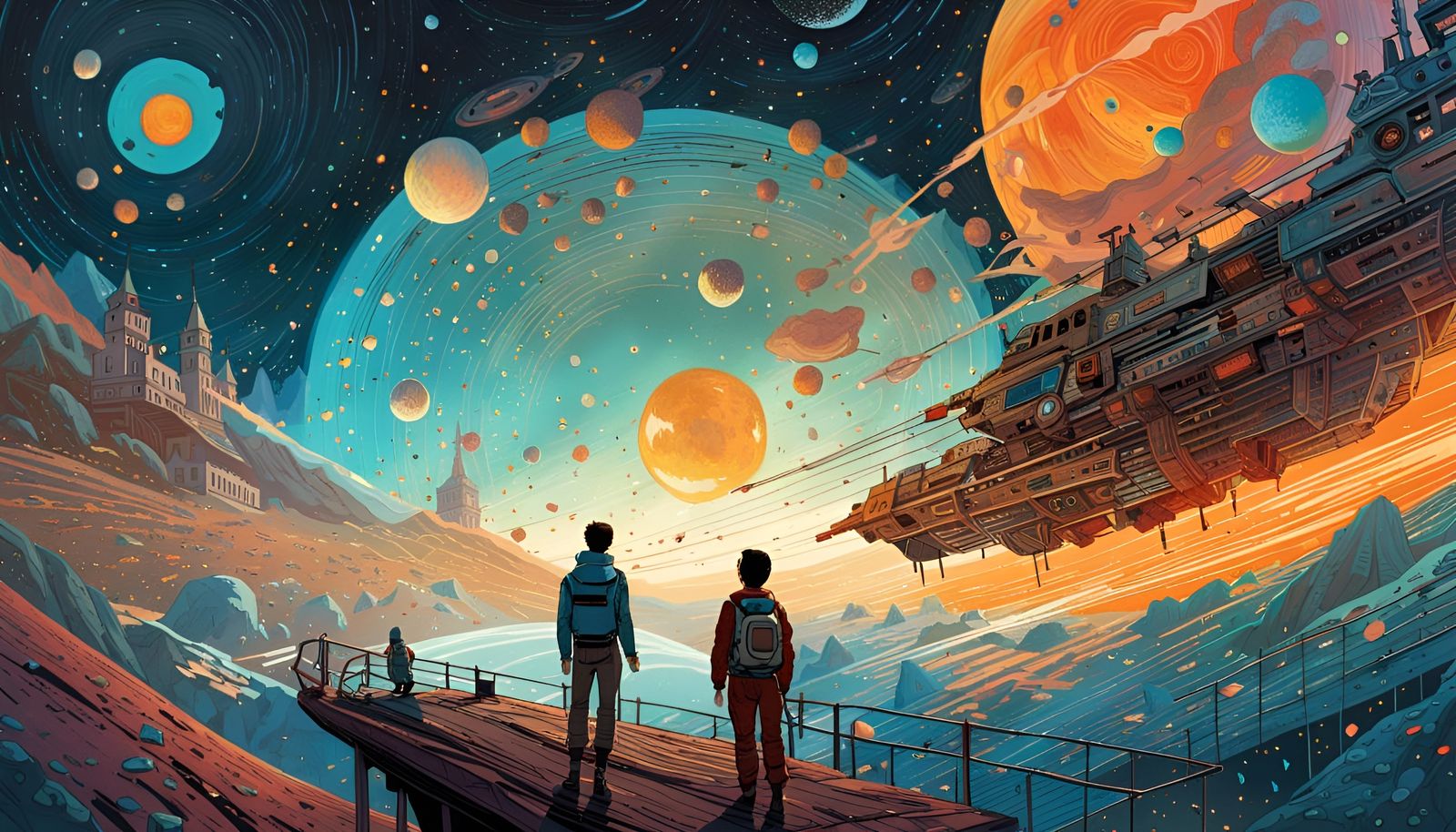 Intergalactic Planetary #2 - AI Generated Artwork - NightCafe Creator