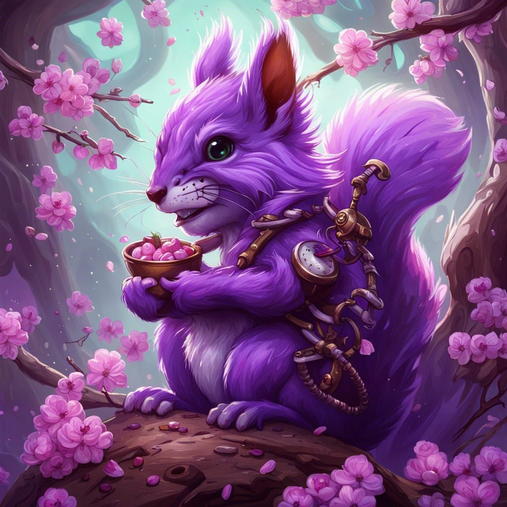 Cute squirrel - AI Generated Artwork - NightCafe Creator