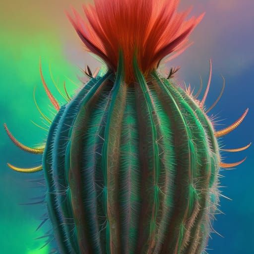 Cactus - AI Generated Artwork - NightCafe Creator